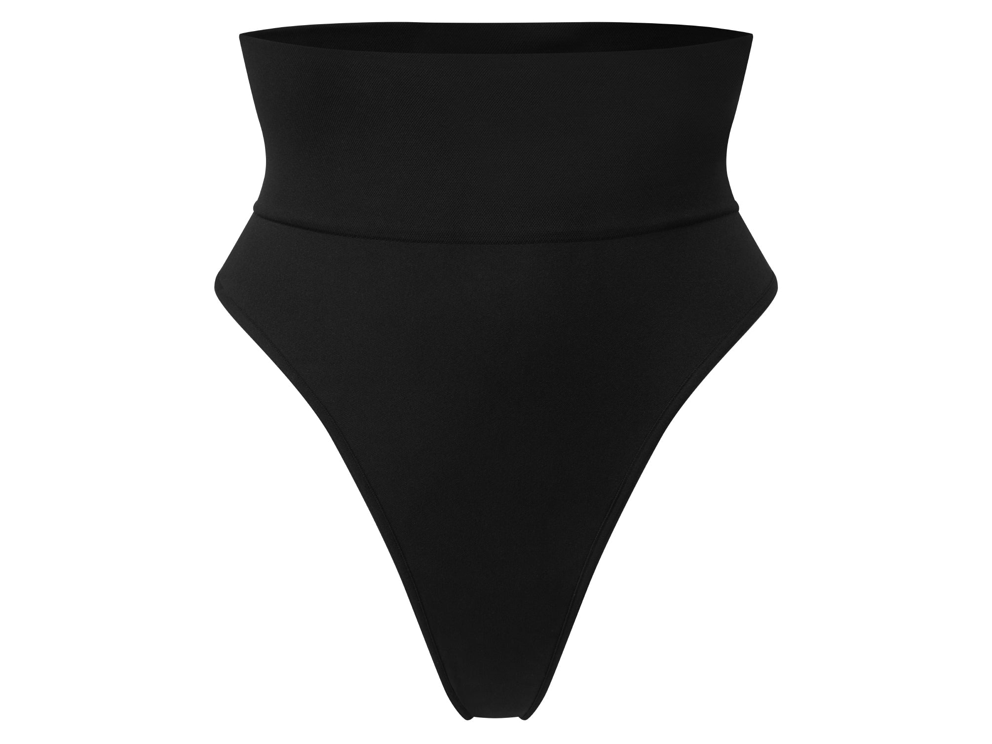 Contour Seamless High Waist Thong Black | By Hiest Studios